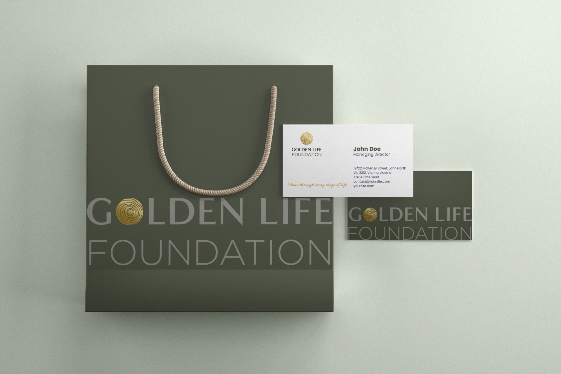 Branding – Golden Life Foundation | SUUS Design